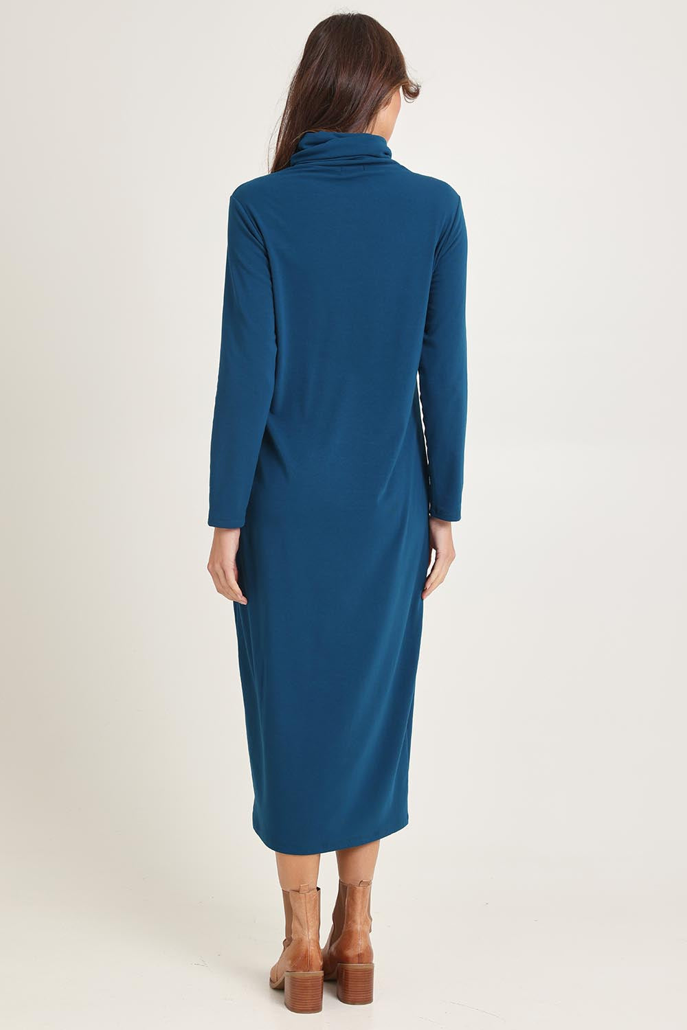 Weekend Cowl Maxi Dress – Jewel – birdsnest
