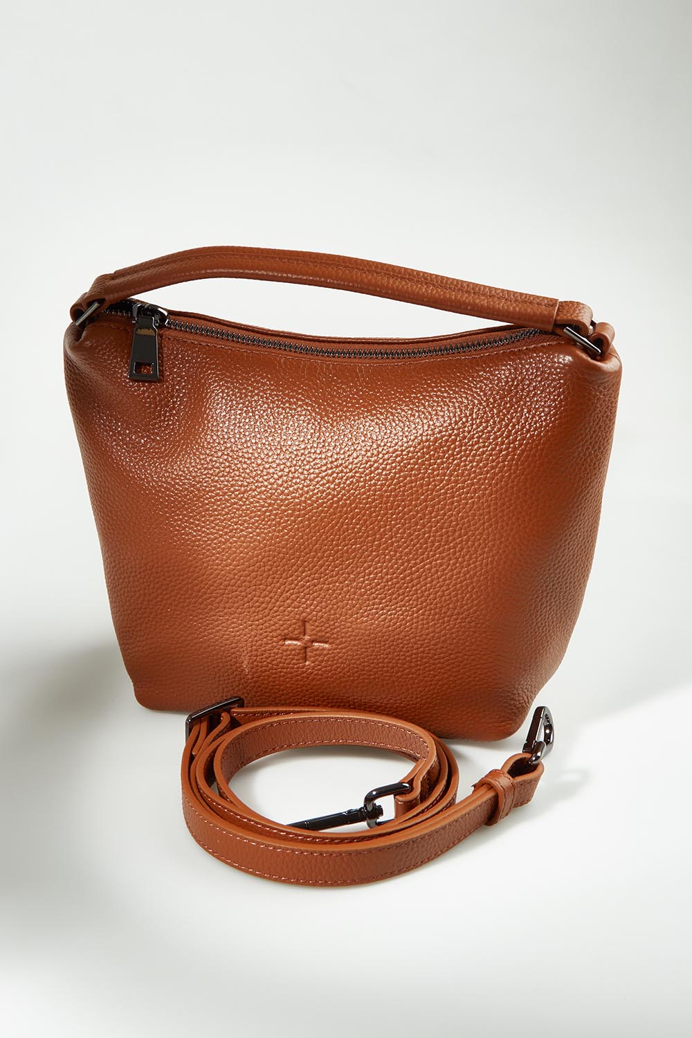 Addison Multiway Leather Bag | Tan | DUS-ADDISON | Dusky Robin ...