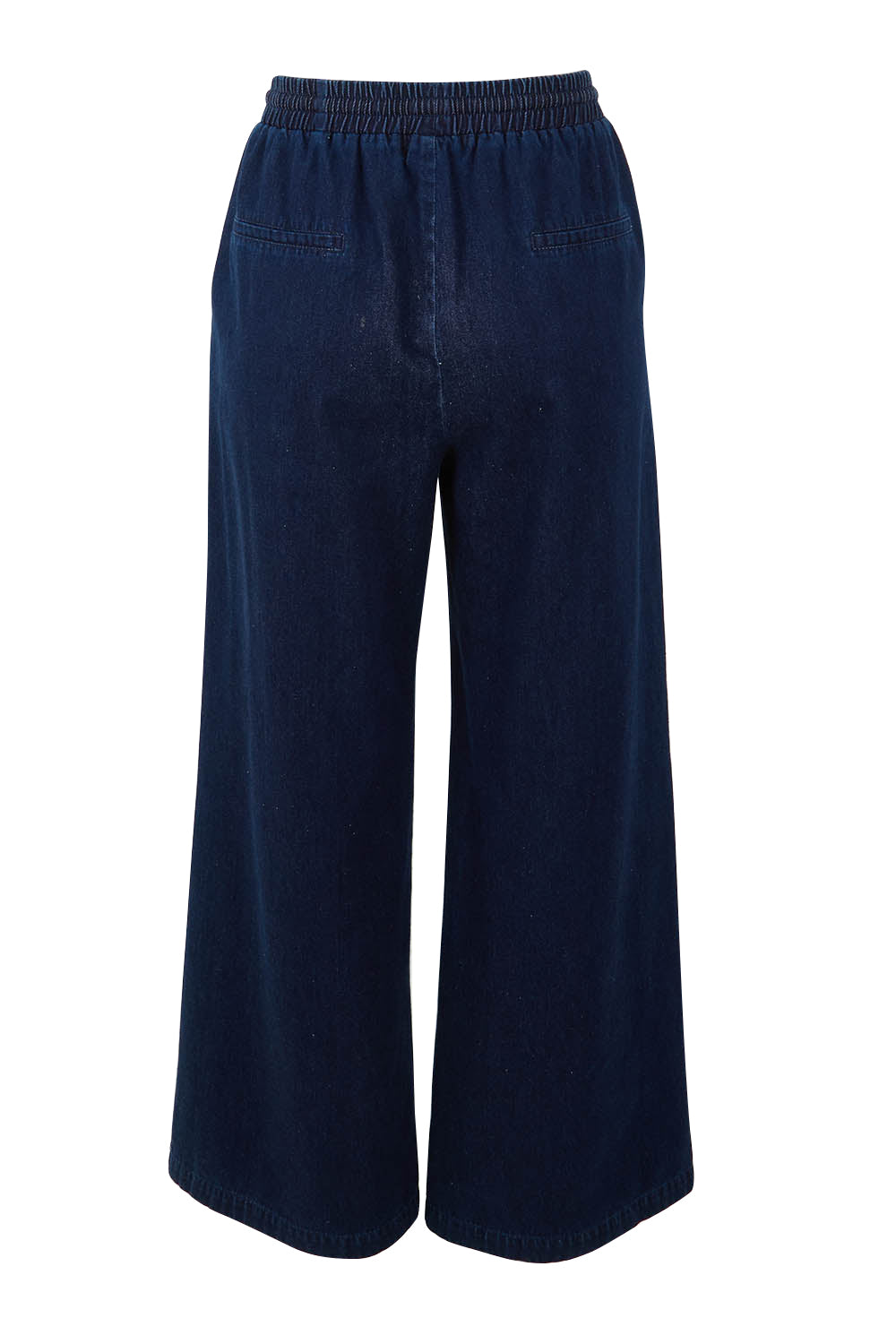 Eb & Ive Women's Wide Leg Denim Pant in Oxford Blue – birdsnest