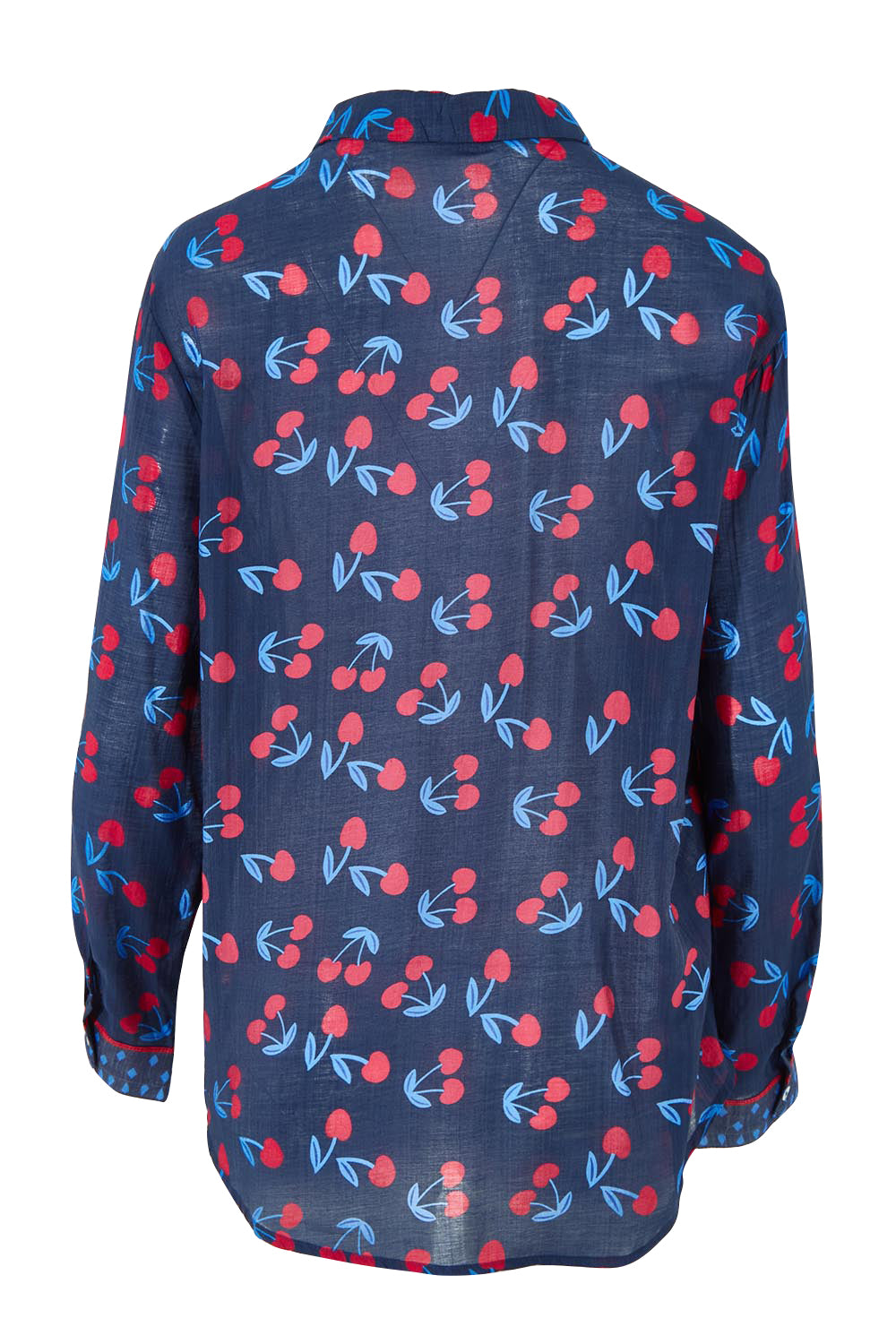 Gordon Smith Women's Cherry Delight Shirt in Navy Red – birdsnest