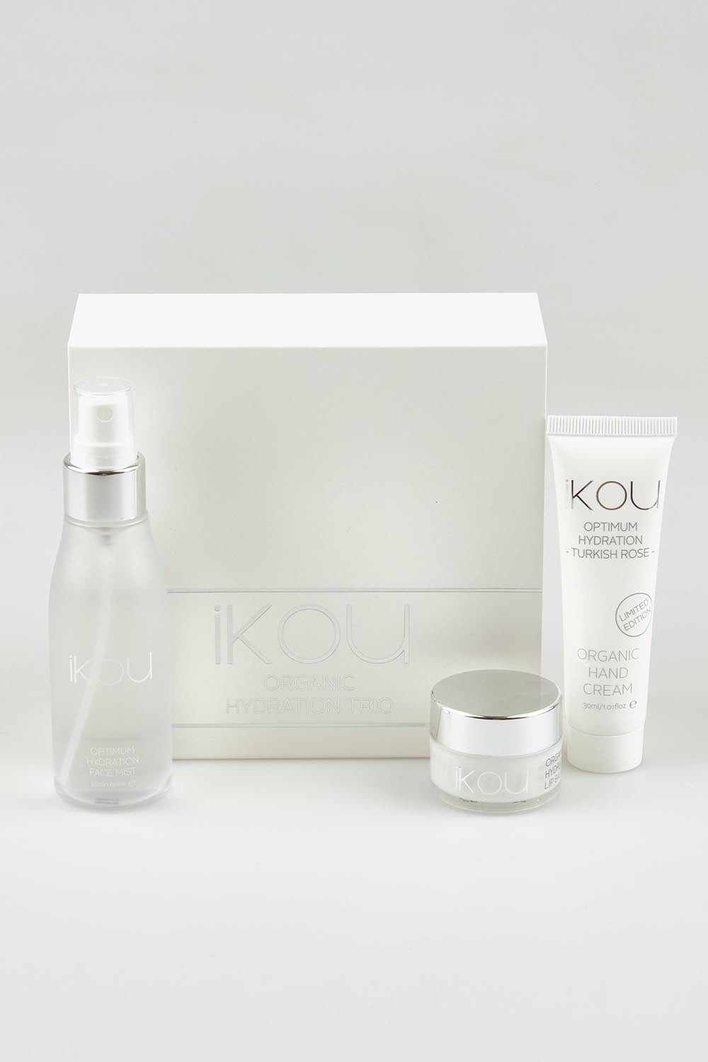 iKOU Women's Hydration Trio Gift Pack in White – birdsnest