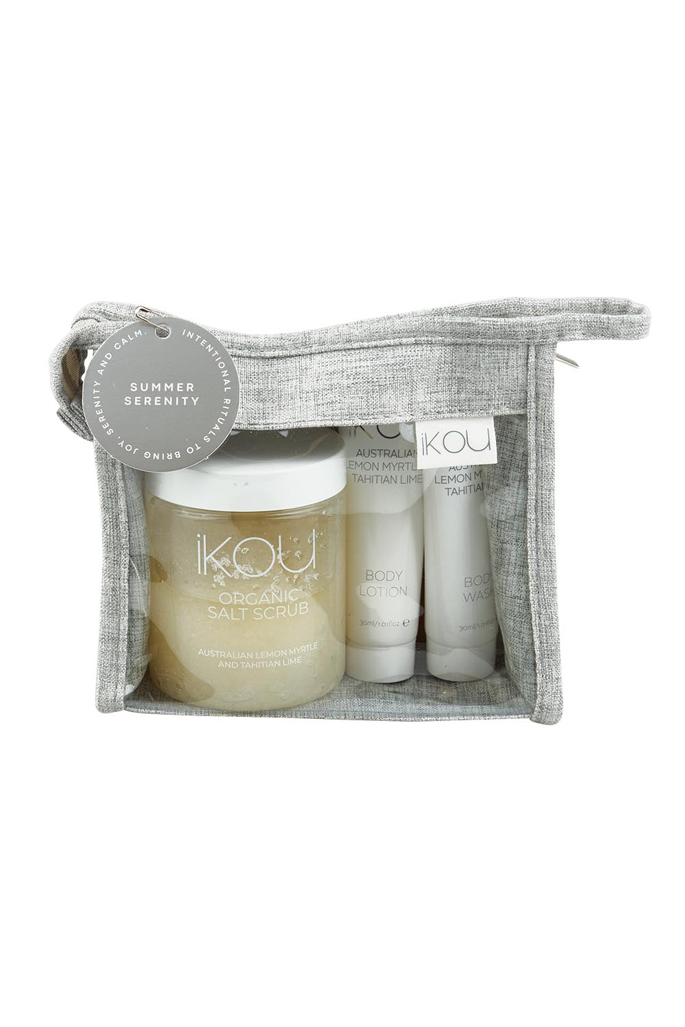 iKOU Women's Mini Spa Revive Trio Gift Pack in White – birdsnest