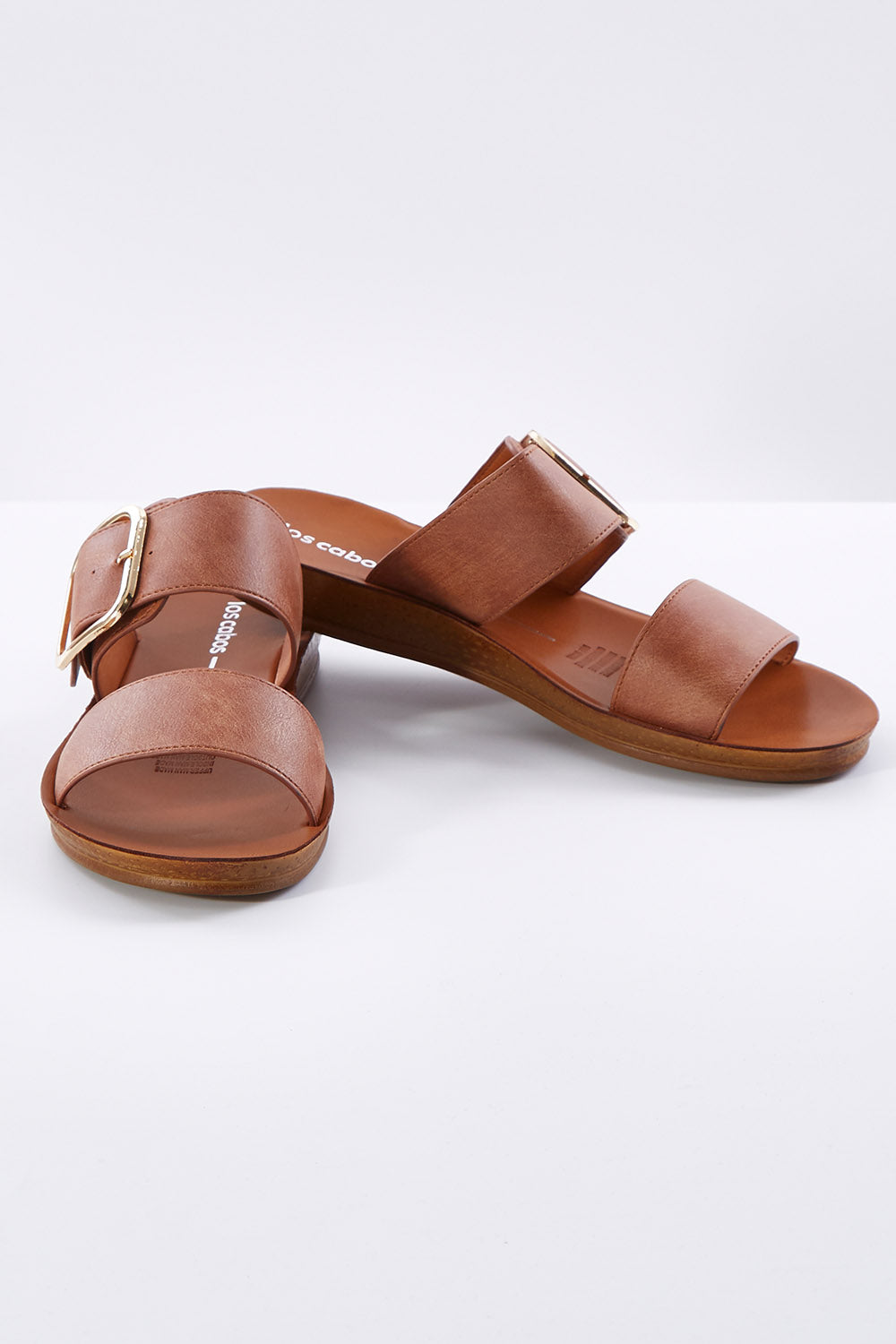 Doti Double Strap Slide | Chocolate | LOS-DOTI | Los Cabos | Birdsnest ...
