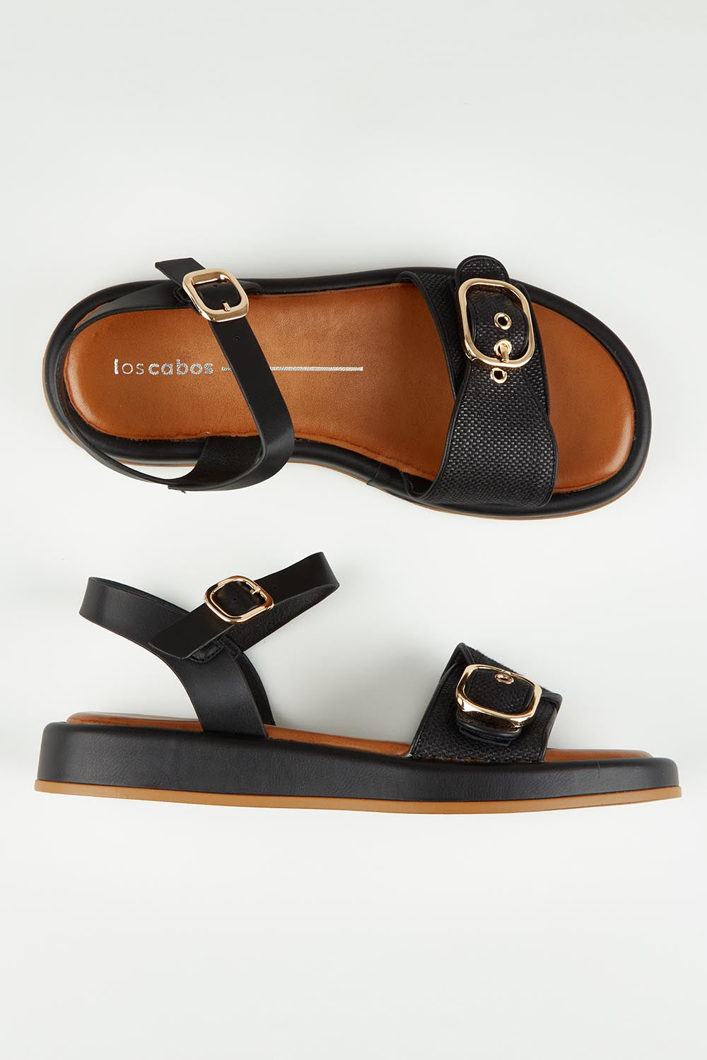 Los Cabos Women's Granada Sandal in Black – birdsnest