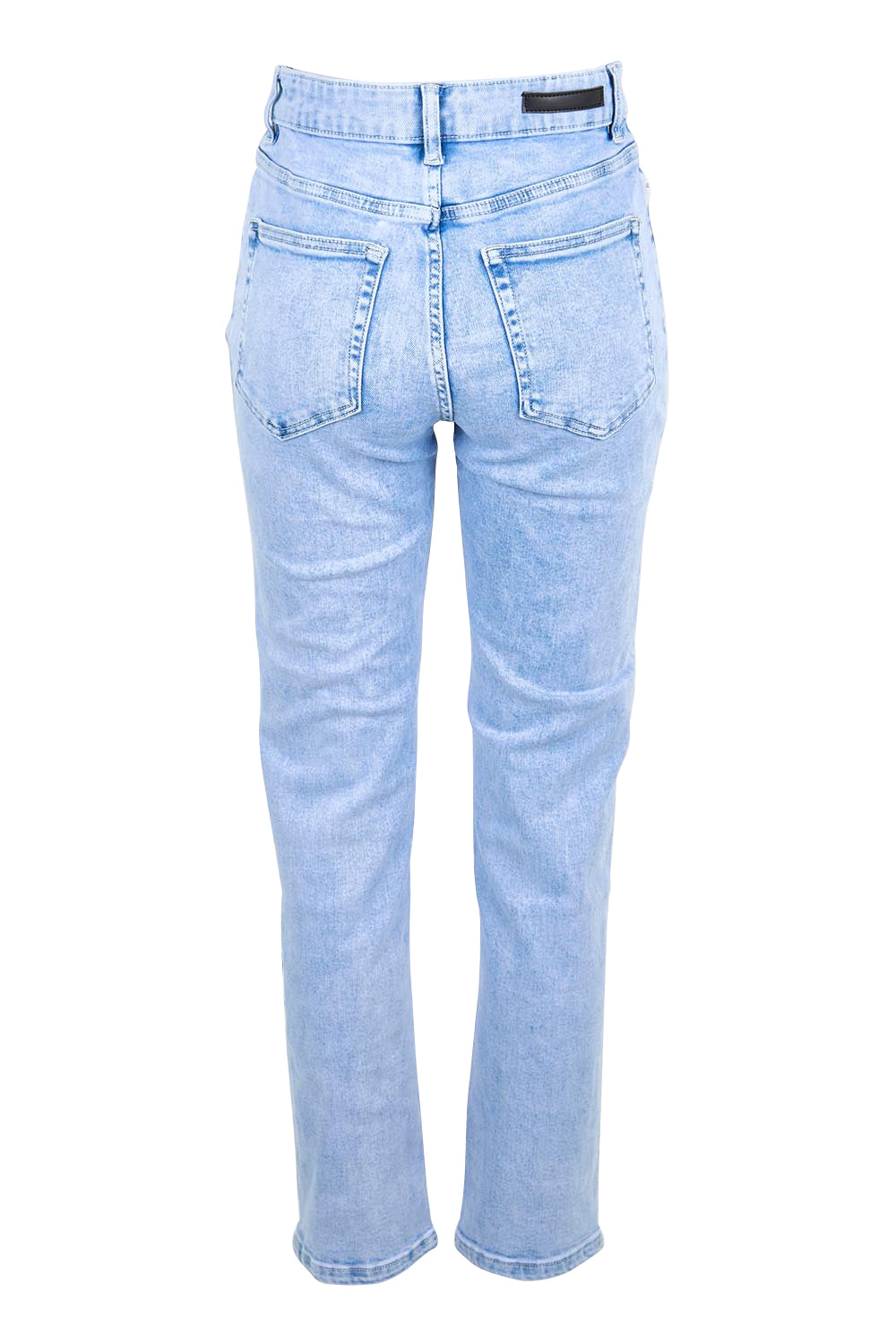 Ava High-Waisted Straight Leg Jean - Lightdenim – birdsnest